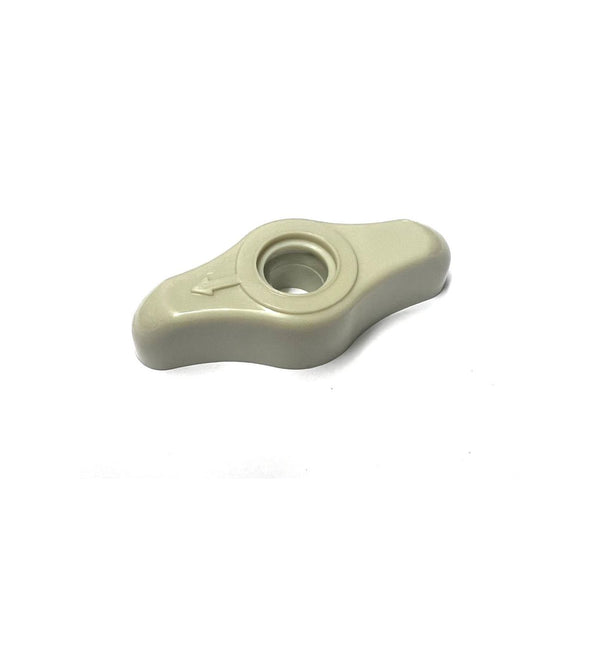 Split screen 1955-67 air distribution knob ivory - AllAirCooled