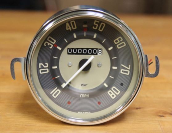 Splitscreen Speedo 80mph - AllAirCooled